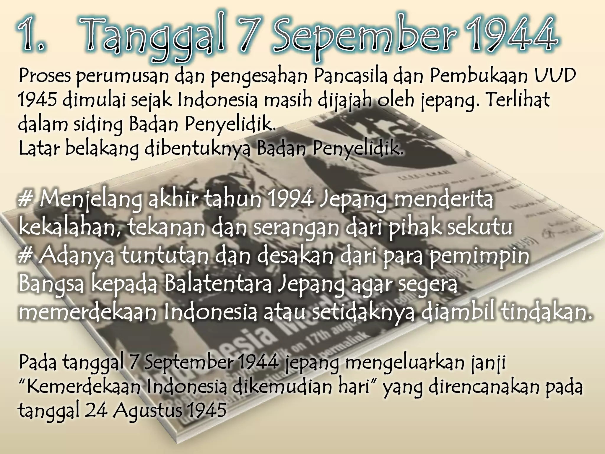 Tugas pancasila Proses Perumusan dan Pengesahan Pancasila | PPTX