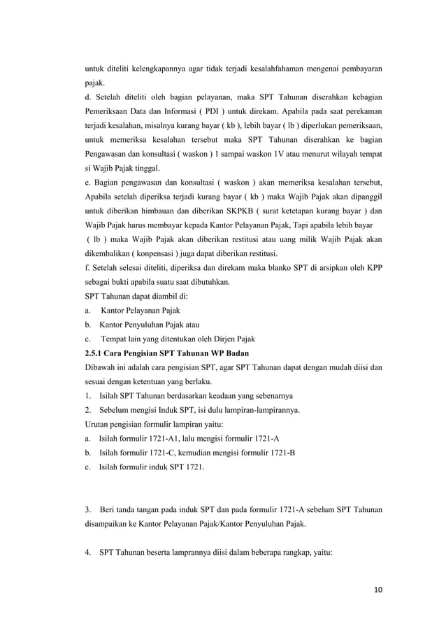 Tugas paper adm perpajakan | DOCX