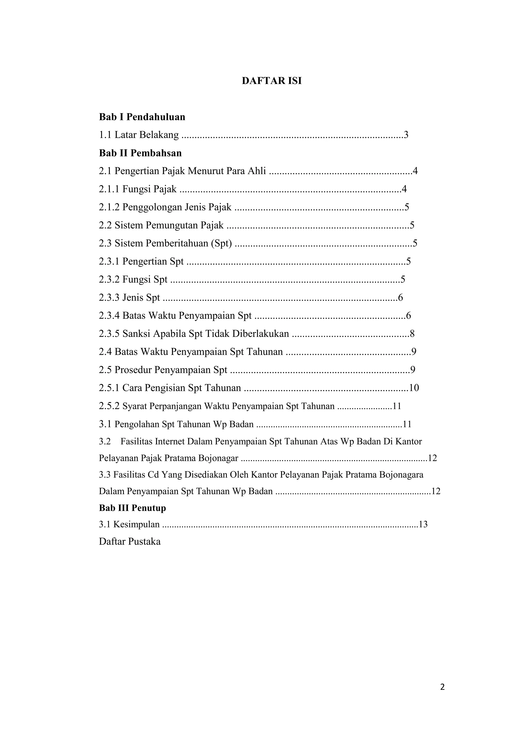 Tugas paper adm perpajakan | PDF