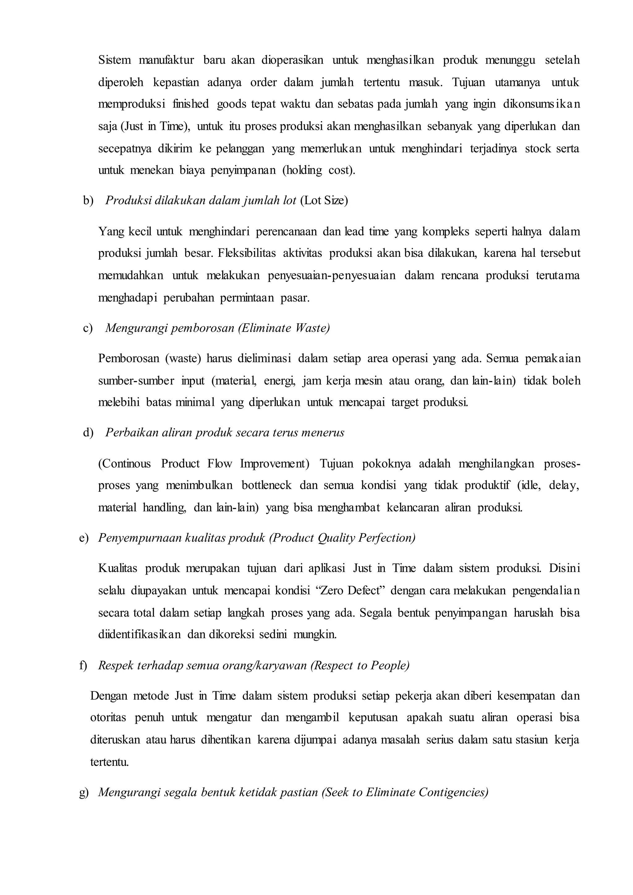 Tugas paper mata kuiiah manajemen operasi dan inovasi 1 | DOCX