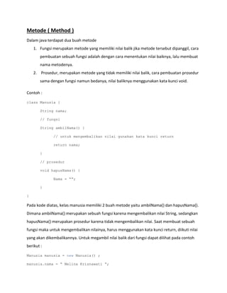 Java (Netbeans) - Class, Constructor, Object (Object Oriented ...