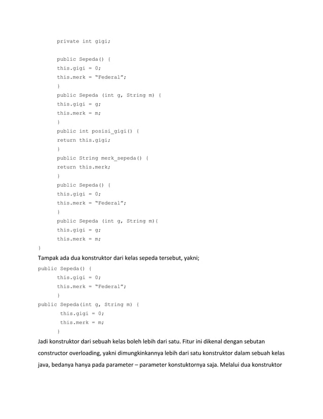 Java (Netbeans) - Class, Constructor, Object (Object Oriented ...