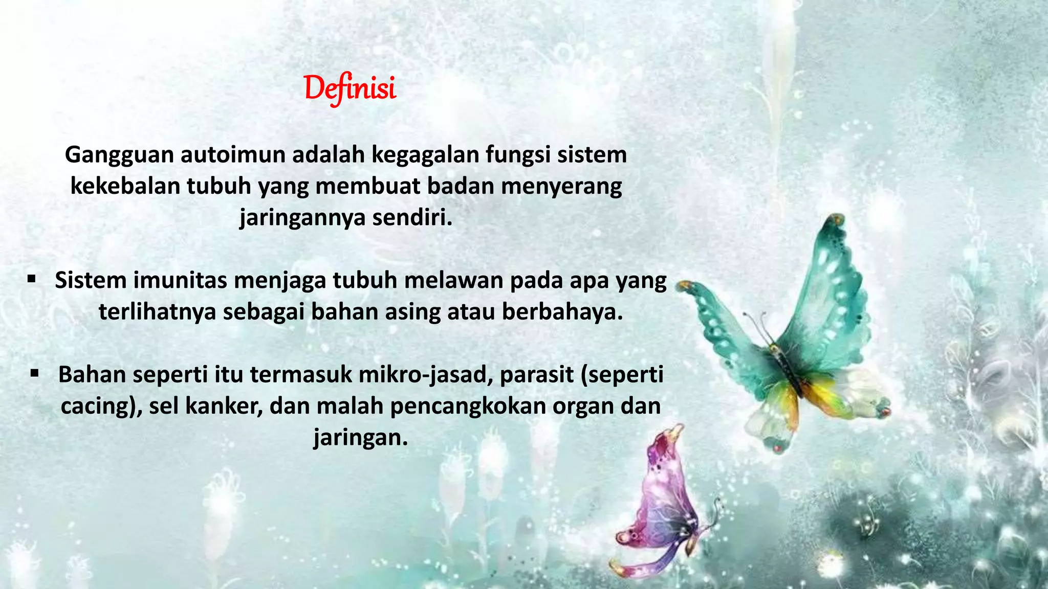 Patofisiologi Materi Autoimunitas | PPTX
