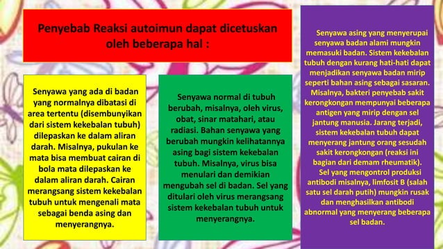 Patofisiologi Materi Autoimunitas | PPTX