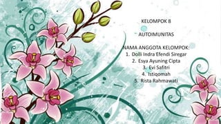 Patofisiologi Materi Autoimunitas | PPTX