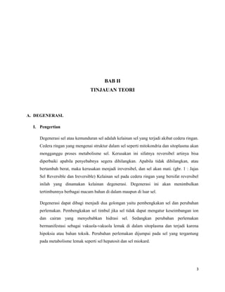 Degenerasi dan Nekrosis | DOC