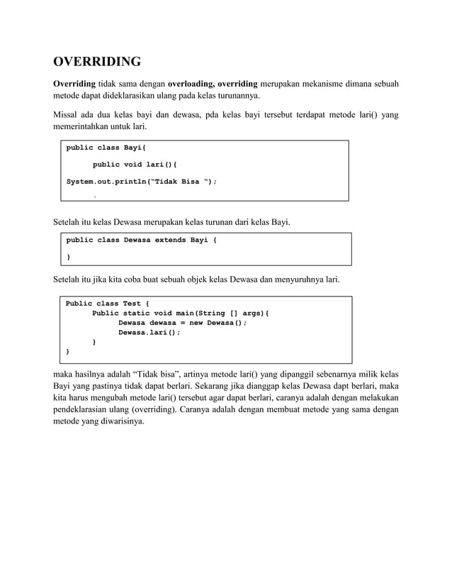 Java (Netbeans) Polymorphism - Object Oriented Programming (OOP) | PDF