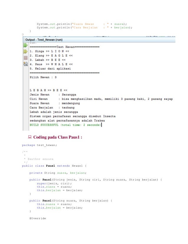 Java (Netbeans) Polymorphism - Object Oriented Programming (OOP)