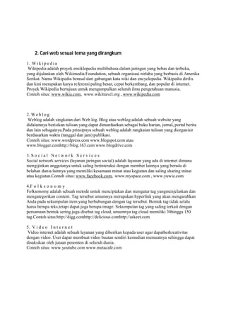 Tugas pbw lia ririn pdf | PDF