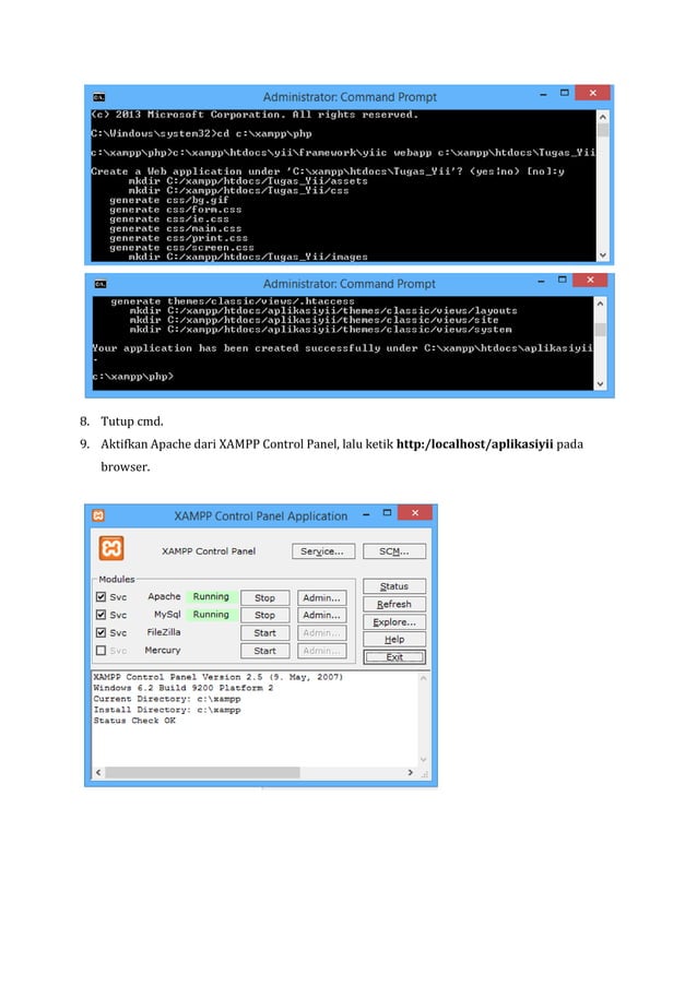 TUGAS_PBW_YIIFRAMEWORK | PDF