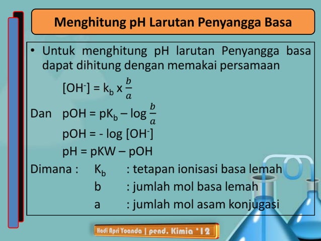 Larutan Penyangga Basa | PPTX