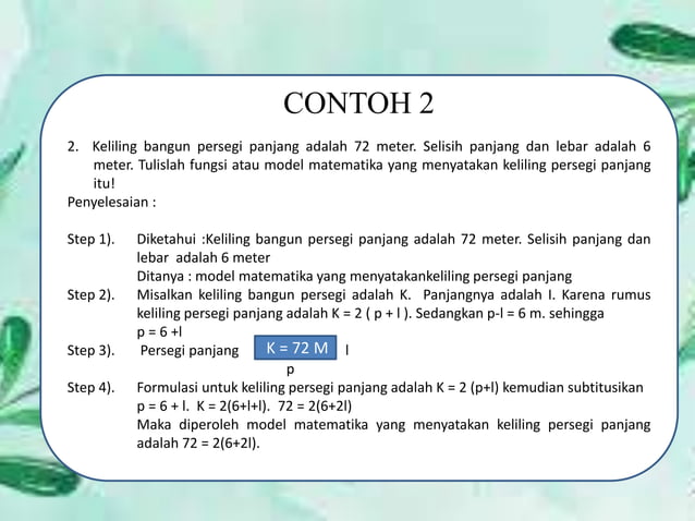 pemodelan matematika | PPTX