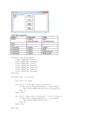 Tugas pemrograman | PDF