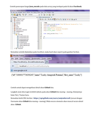 Tugas pemrograman3 penjelasandecode&encode_1100631020 | PDF