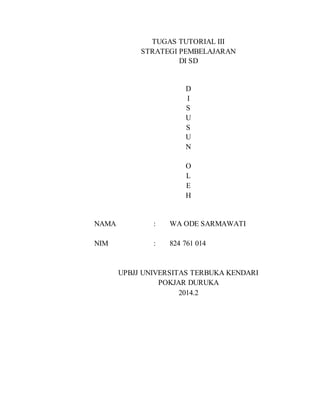 Tugas pend.ips sd | PDF