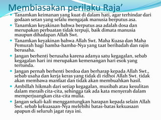 agama islam taubat raja' | PPT