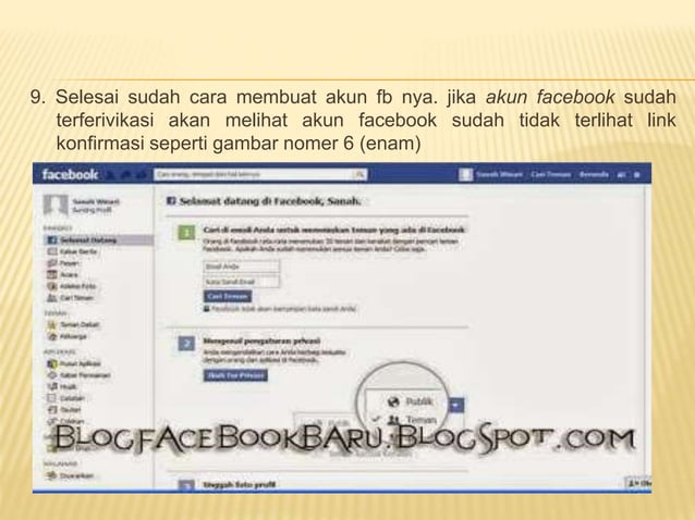 SEKILAS TENTANG FACEBOOK | PPTX