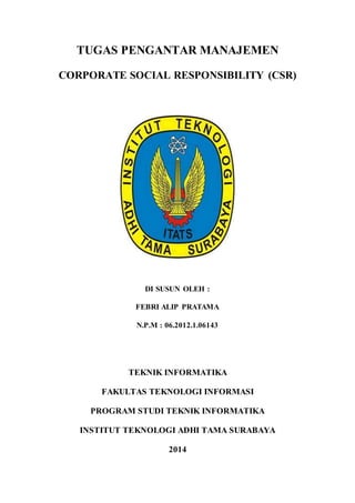 Makalah Corporate Social Responsibility (CSR) - PT. Pertamina | DOCX