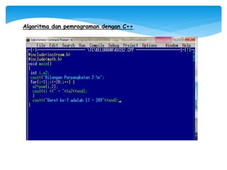 algoritma & pemrograman | PPTX