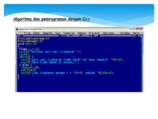 algoritma & pemrograman | PPTX