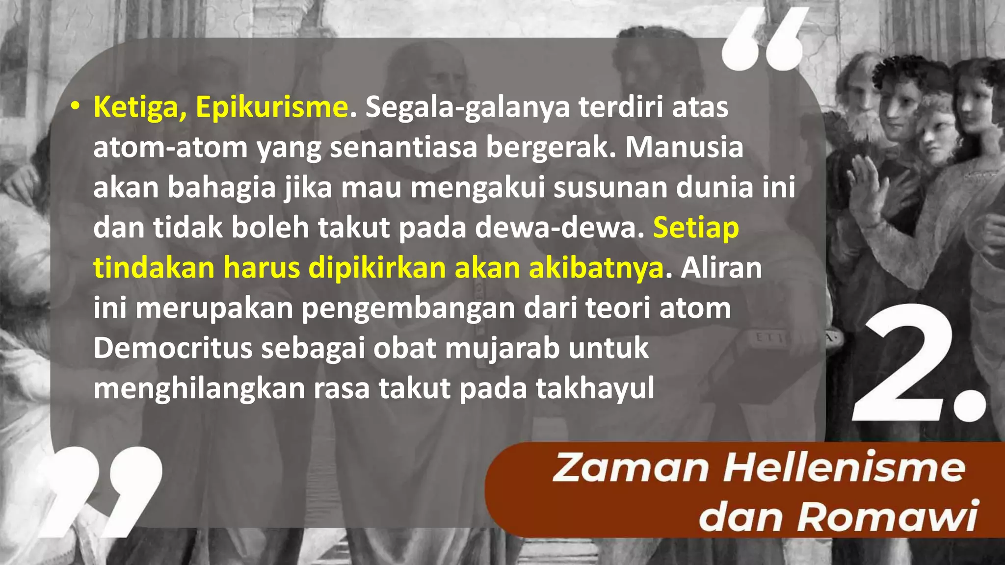 perkembangan filsafat dari zaman ke zaman | PDF