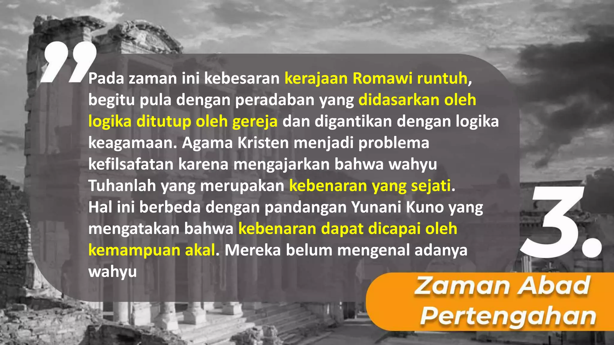 perkembangan filsafat dari zaman ke zaman | PDF