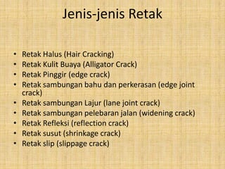 Tugas perkerasan jalan | PPTX