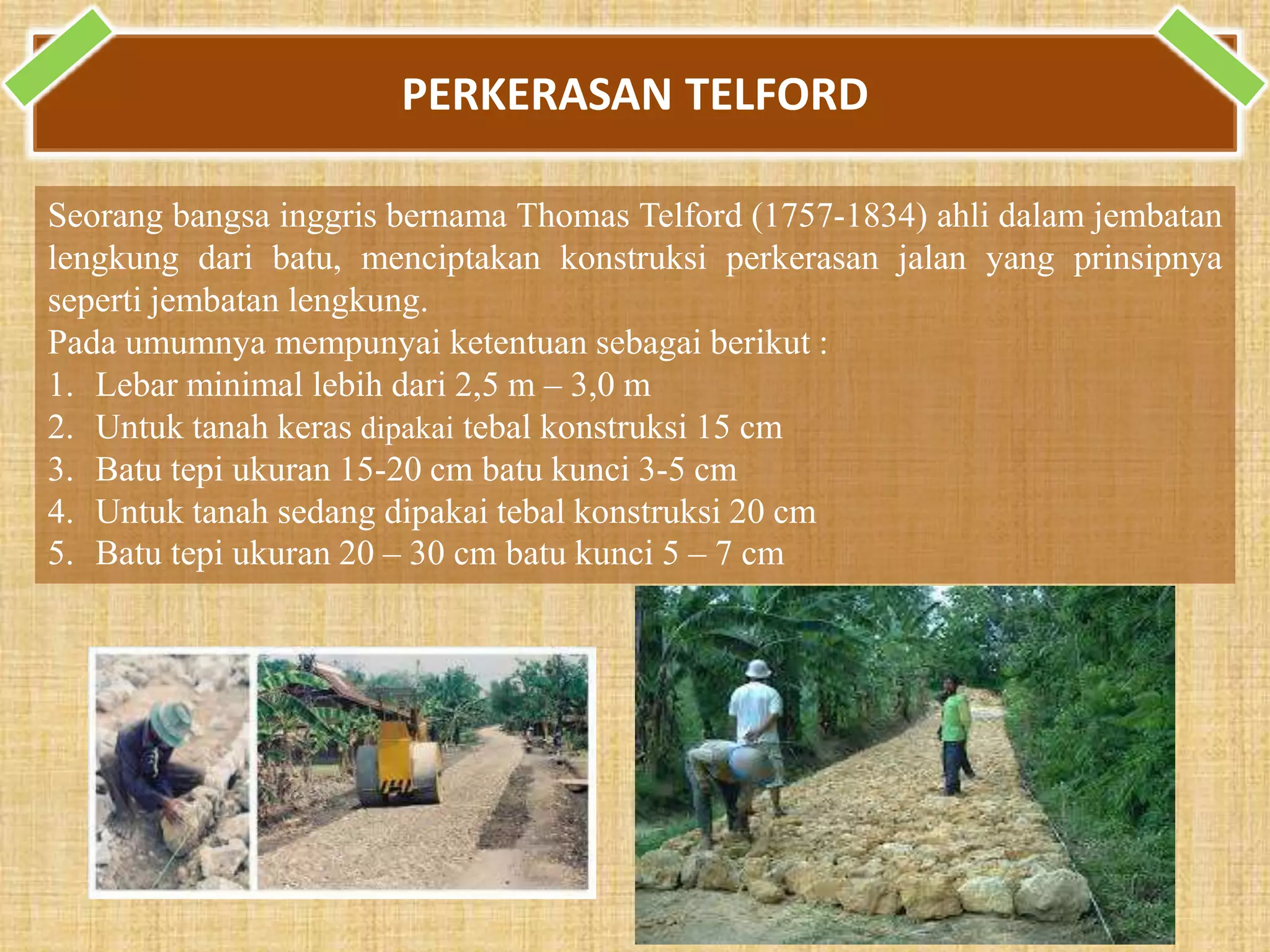 Materi perkerasan Jalan | PPTX