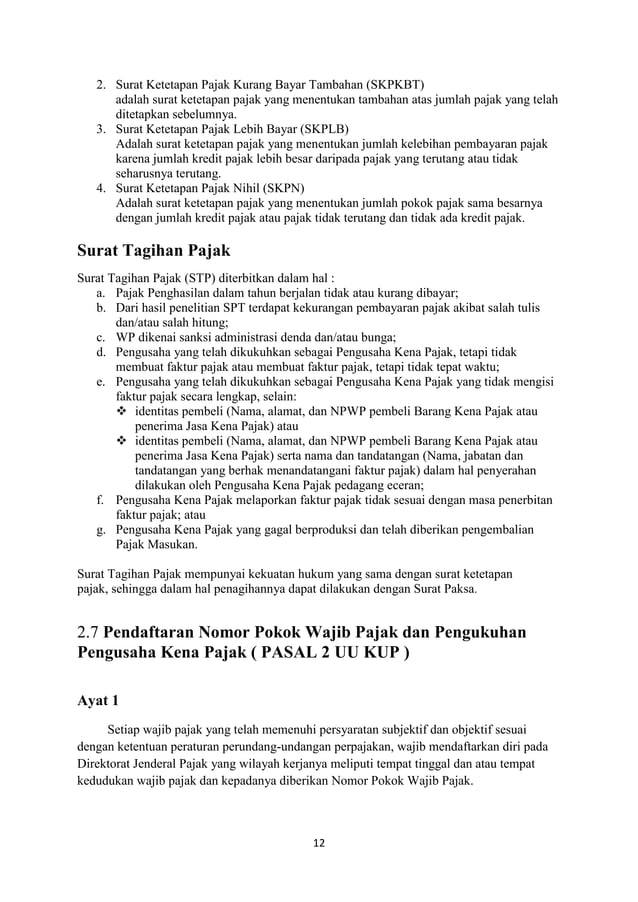 Tugas perpajakan | PDF