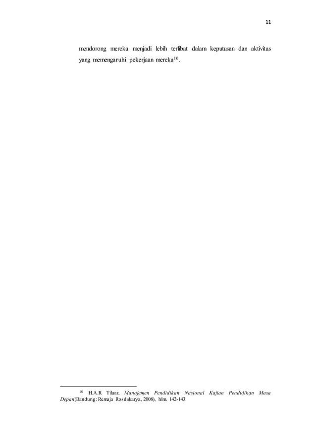 Sumber daya manusia pada lembaga pendidikan islam | PDF