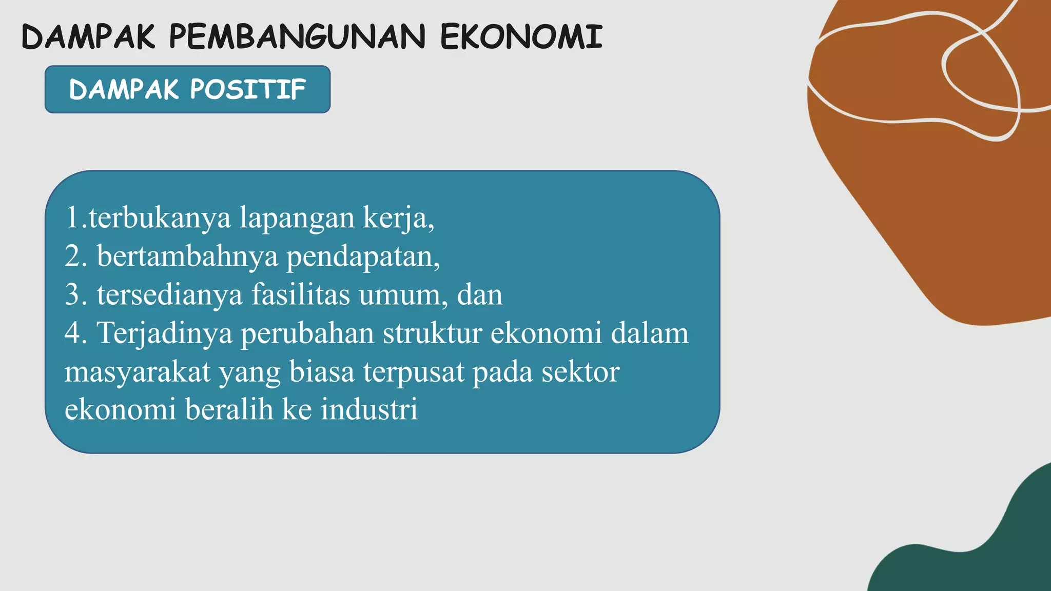 PERTUMBUHAN DAN PEMBANGUNAN EKONOMI | PPTX