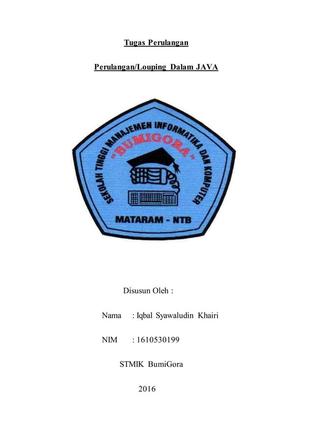 Tugas perulangan/Looping | PDF