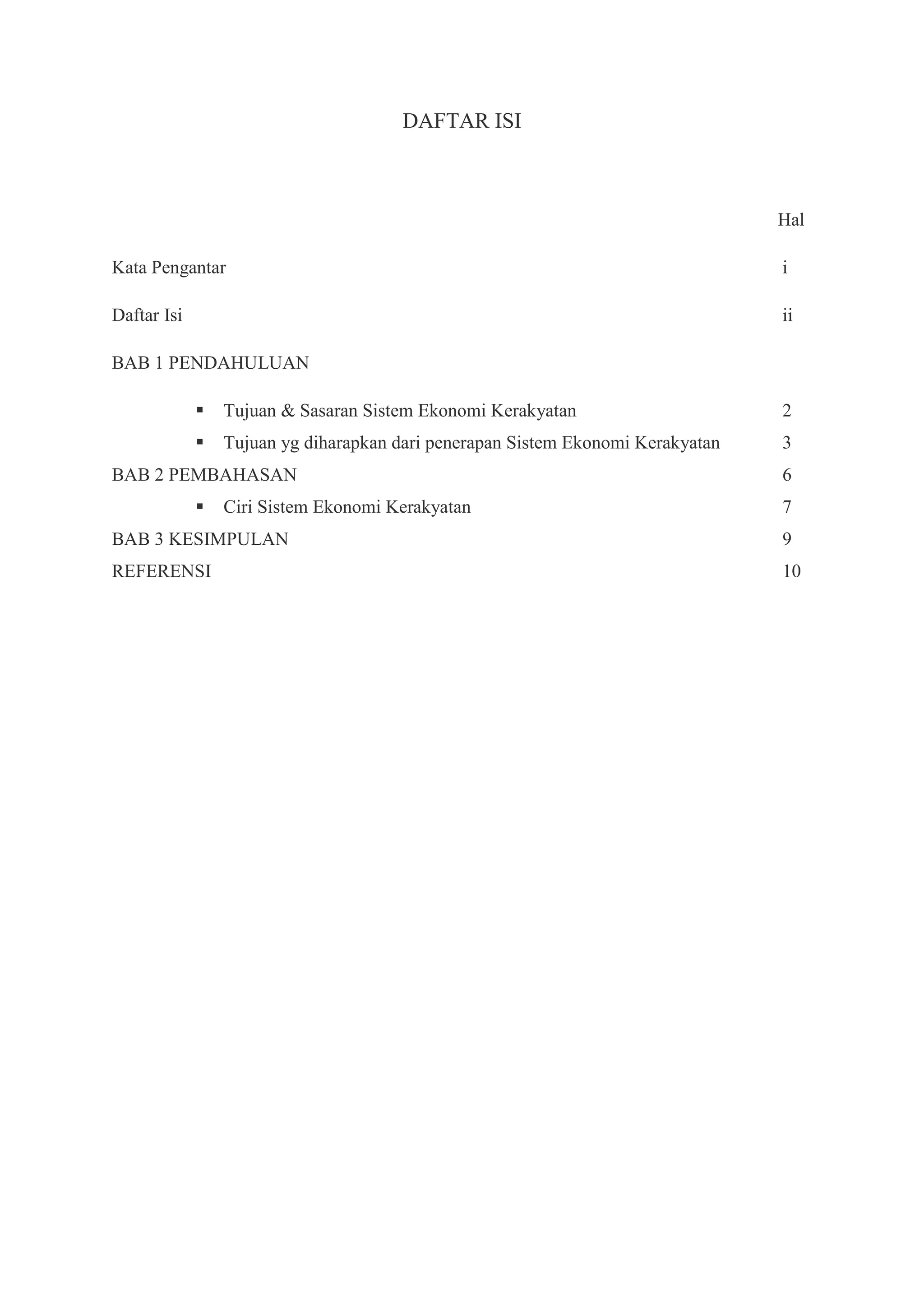 SISTEM EKONOMI KERAKYATAN MELALUI WADAH GERAKAN KOPERASI INDONESIA | PDF