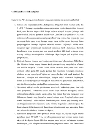 SISTEM EKONOMI KERAKYATAN MELALUI WADAH GERAKAN KOPERASI INDONESIA | DOCX