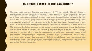 HUMAN RESOURCES MANAGEMENT | PPTX