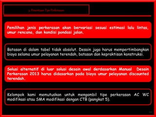 Tugas pjr kelompok 1 perkerasan lentur dan kaku | PPT