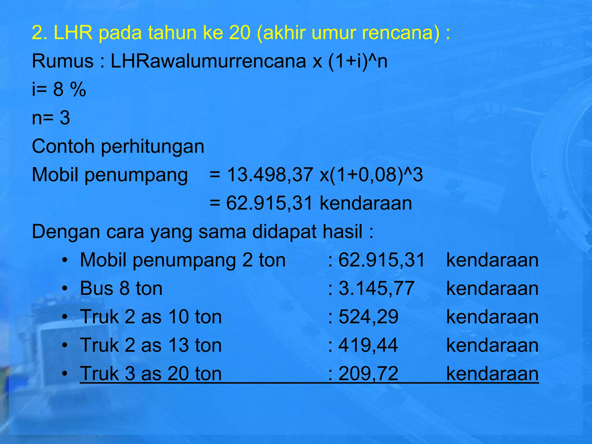 Tugas pjr (perencanaan tebal perkerasan) | PPTX