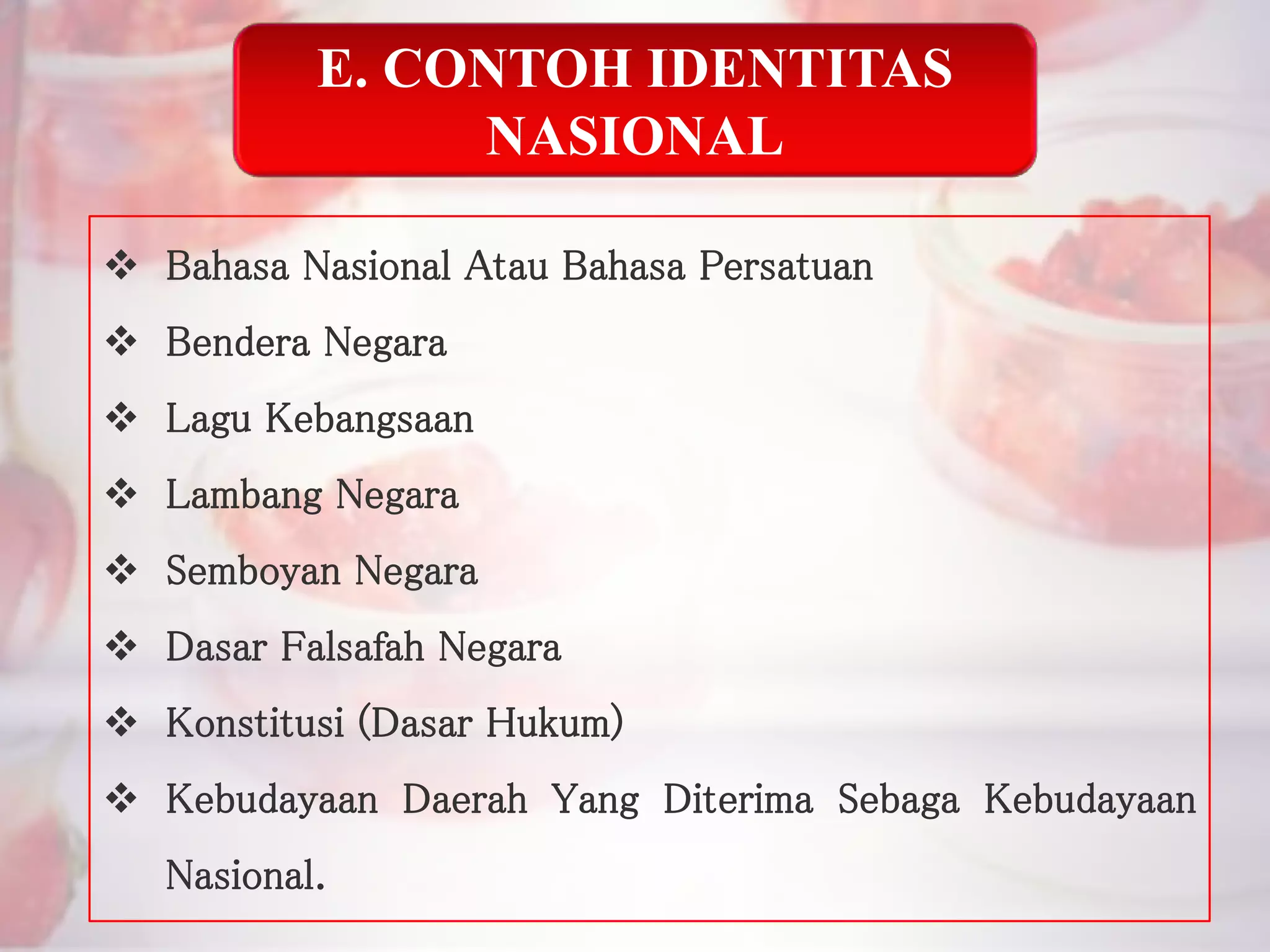 Identitas Nasional | PPTX
