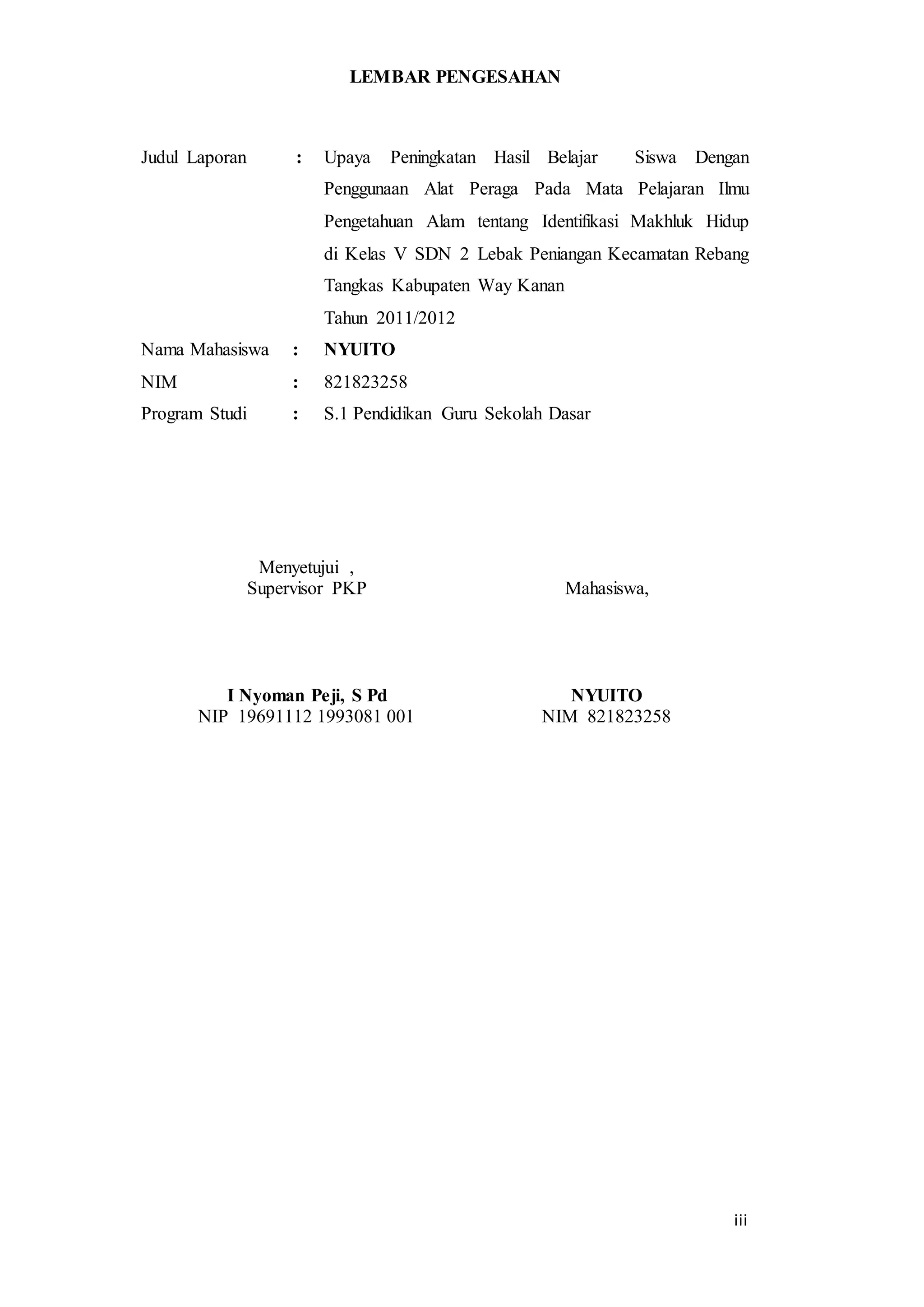 Tugas pkp judul | DOCX