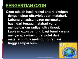 Tugas plh ozon | PPT