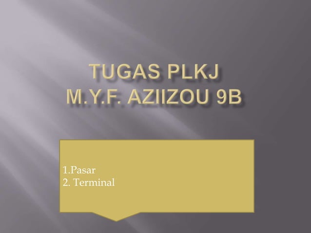 Tugas plkj | PPTX