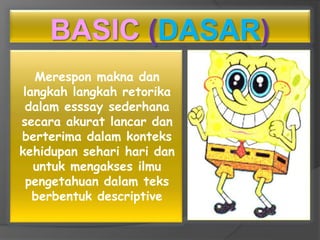 || Powerpoint : Description Text || | PPTX