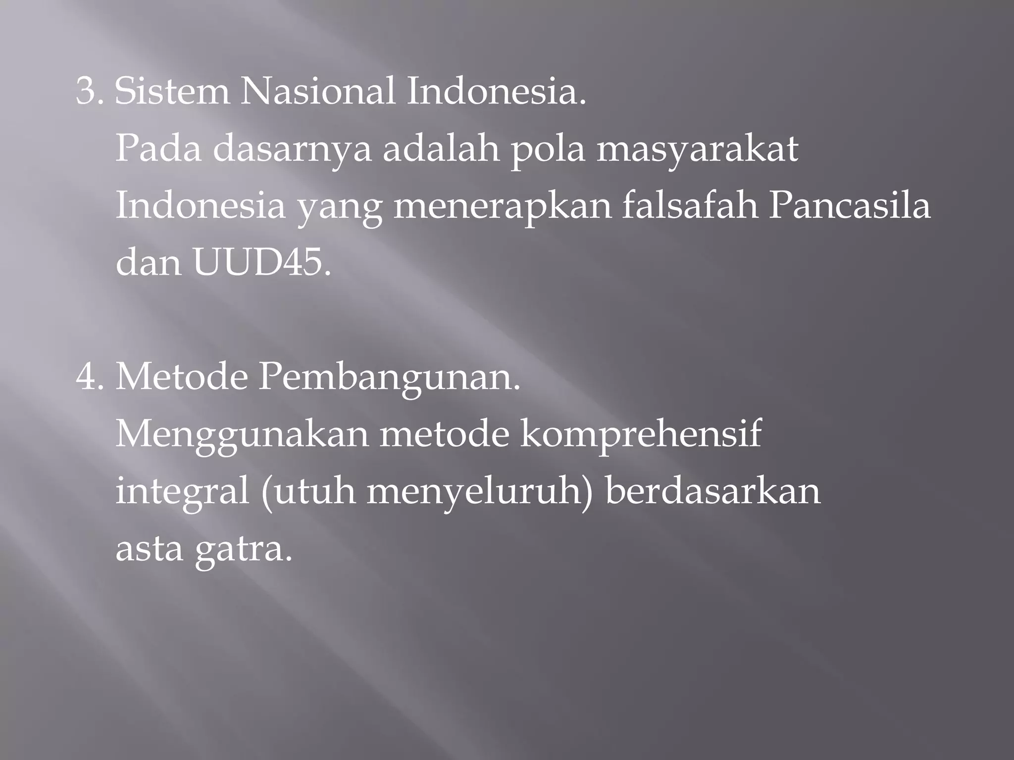 Ketahanan Nasional Sebagai Geostrategi Indonesia | PPT