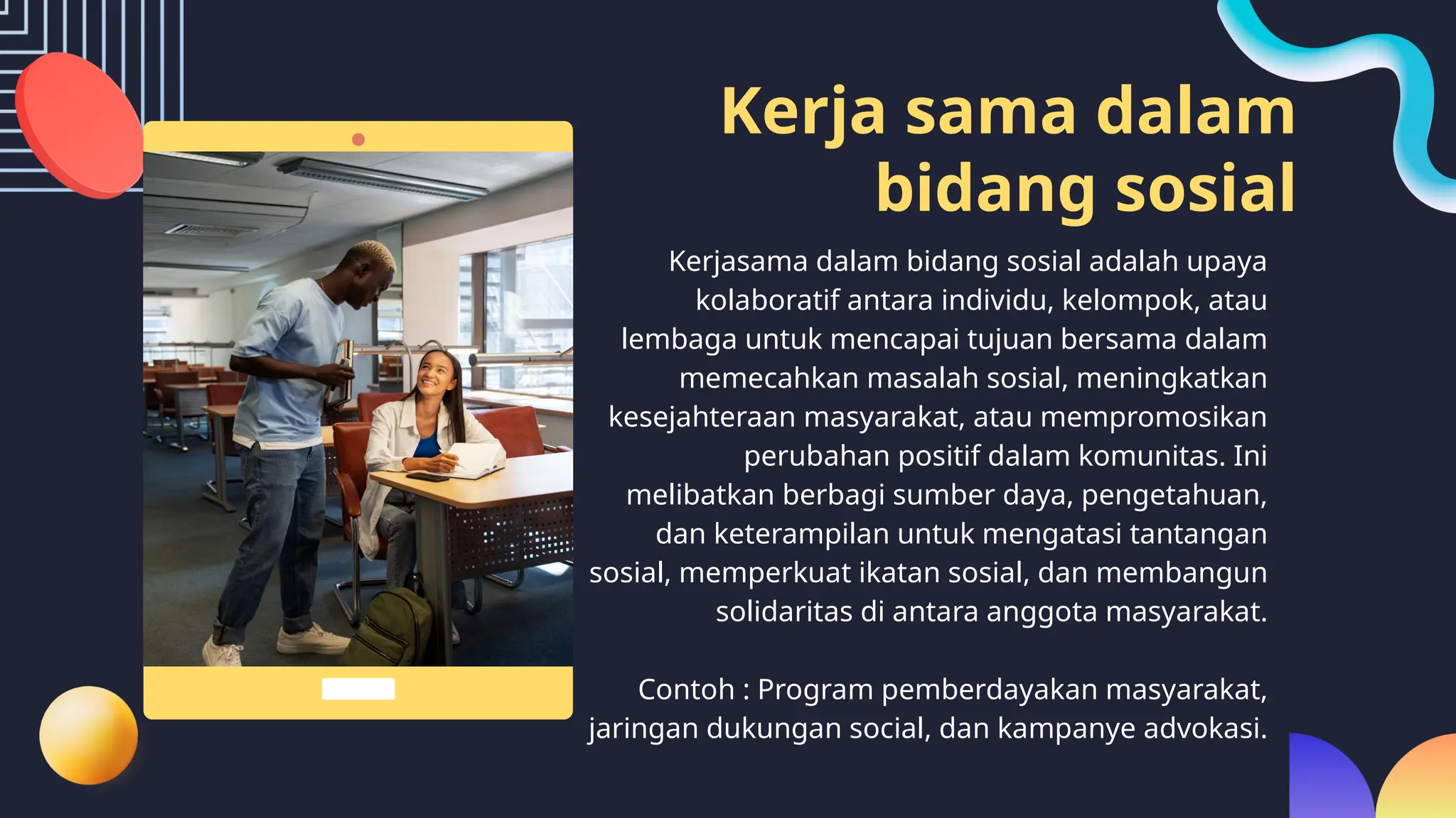 Tugas PPKN,PPT penerapan kerja sama dan gotong royong | PPTX