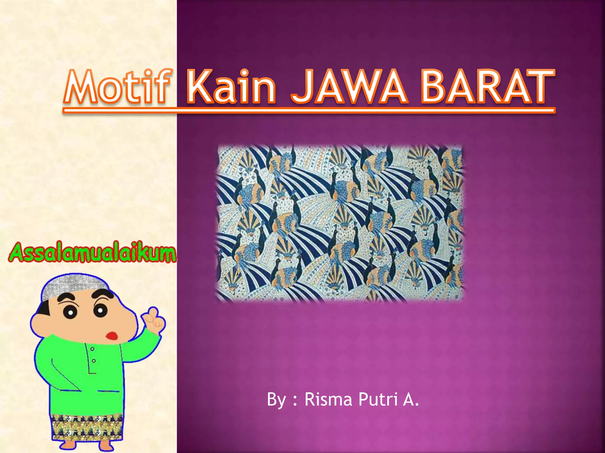Motif Kain Jawa Barat | PPT