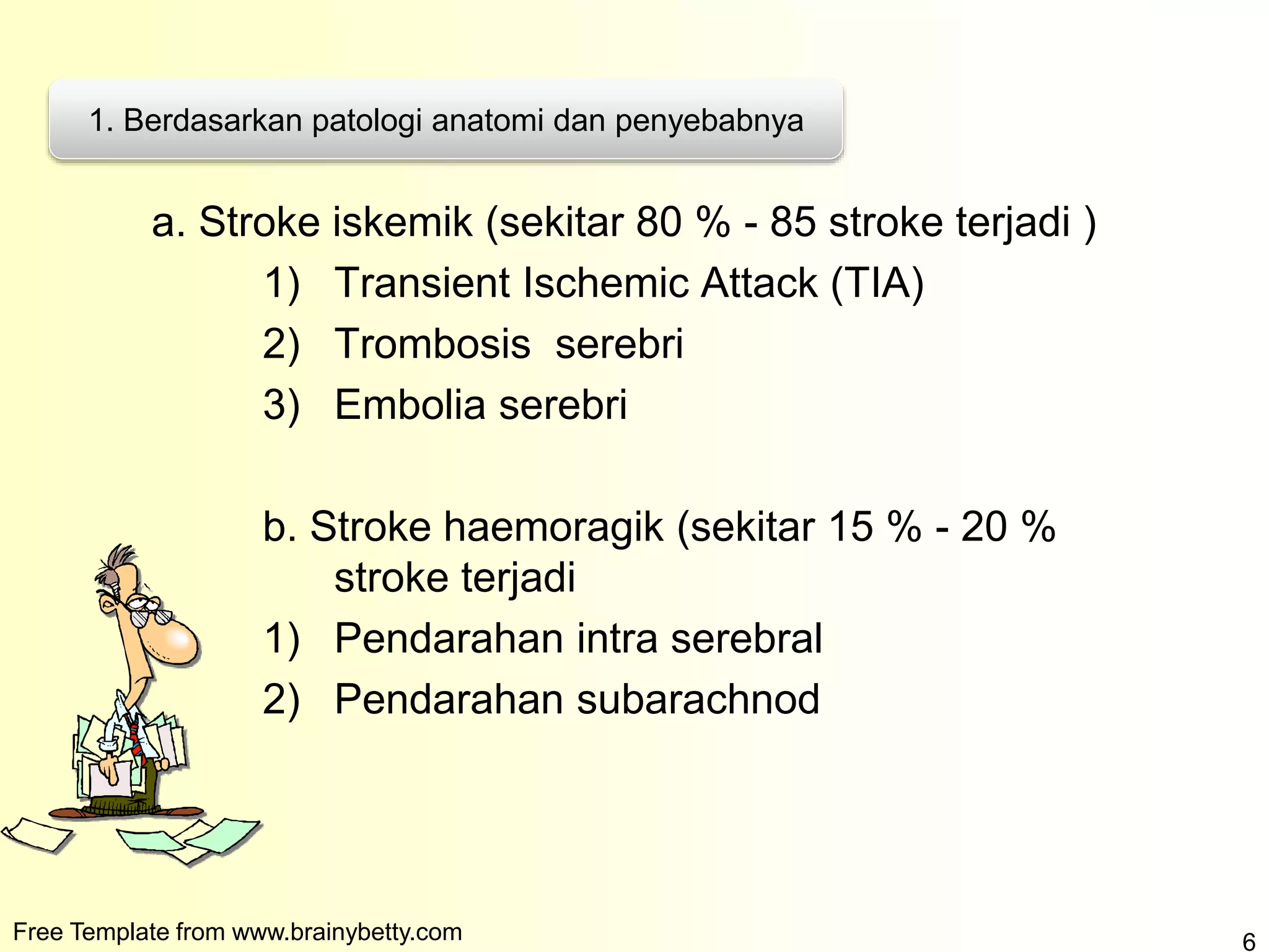 Penyakit stroke | PPTX