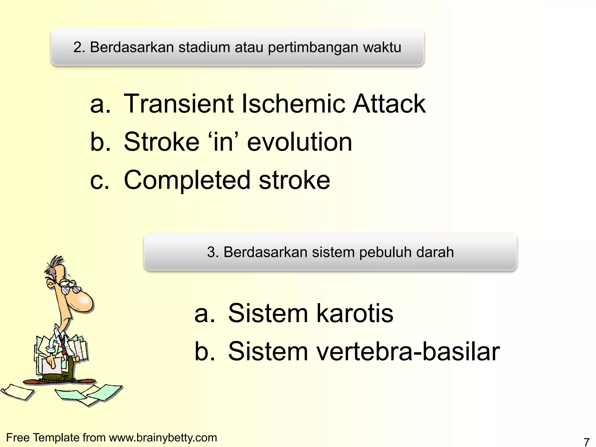 Penyakit stroke | PPTX