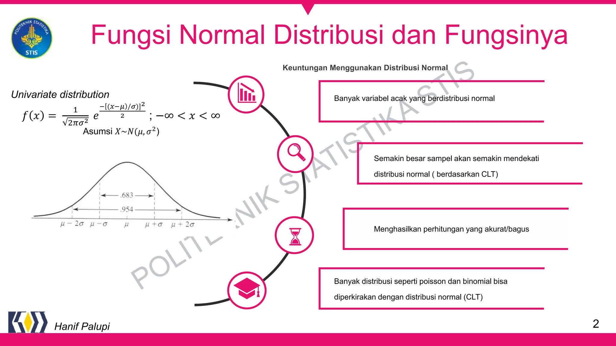 APG Pertemuan 4 : Multivariate Normal Distribution | PPTX