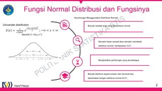 APG Pertemuan 4 : Multivariate Normal Distribution | PPTX