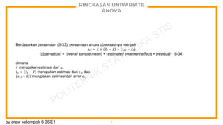 APG Pertemuan 7 : Manova | PPTX